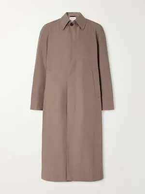 Oliver Peoples Lothian Cotton-blend Twill Trench Coat - Beige