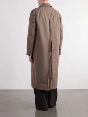 Oliver Peoples Lothian Cotton-blend Twill Trench Coat - Beige