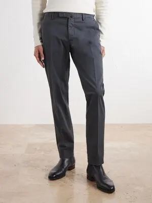 SLOWEAR Incotex Batavia Stretch-cotton Trousers