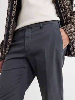 SLOWEAR Incotex Batavia Stretch-cotton Trousers