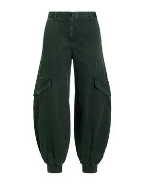 WHITE SAND Pants Size Cotton, Elastane