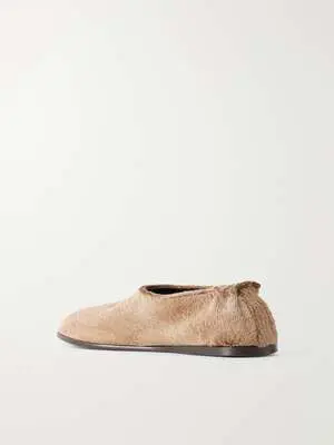 LEMAIRE Glove Calf Hair Slippers