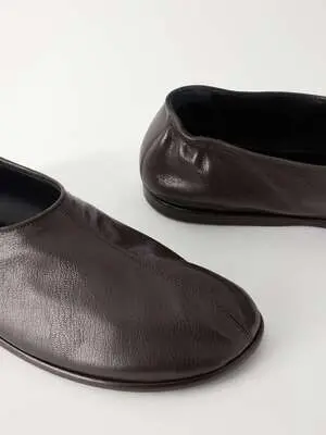 LEMAIRE Sock Leather Slippers