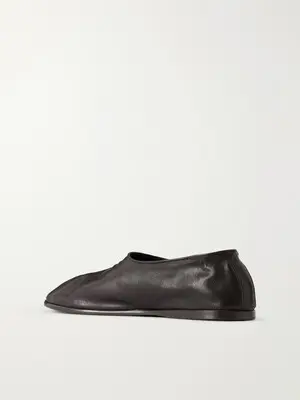 LEMAIRE Sock Leather Slippers