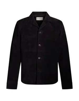 Officine Générale Goat Suede Overshirt