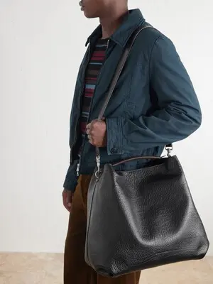Dries Van Noten Leather Tote Bag