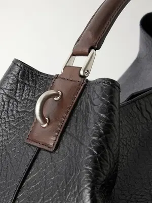 Dries Van Noten Leather Tote Bag