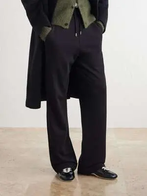 Dries Van Noten Glossed Leather Sneakers