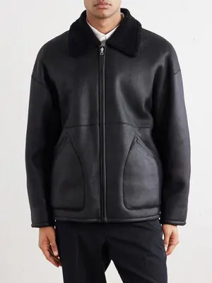 Auralee Reversible Shearling Jacket