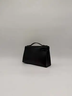Hermès Kelly Marquete Black Box Leather Gold Hardware - Multi