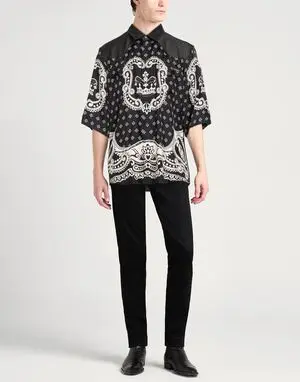 Dolce & Gabbana Shirt Size Silk, Cotton, Elastane