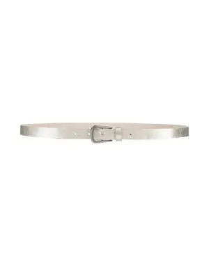 Brunello Cucinelli Belt Platinum Size Leather