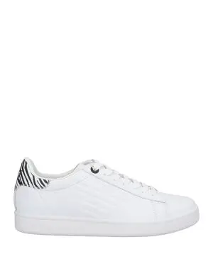 EA7 Leather Low-top Sneakers