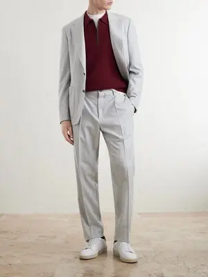 Canali Straight-leg Wool Trousers