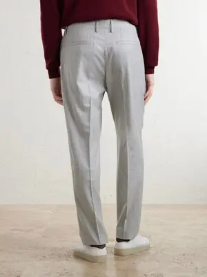Canali Straight-leg Wool Trousers