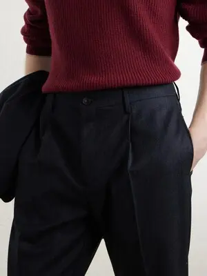 Canali Straight-leg Wool Trousers