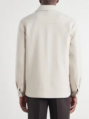 Mr P. Herringbone Cashmere Overshirt