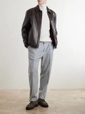 Canali Wool And Cashmere-blend Rollneck Sweater