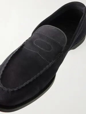 John Lobb Pace Suede Loafers