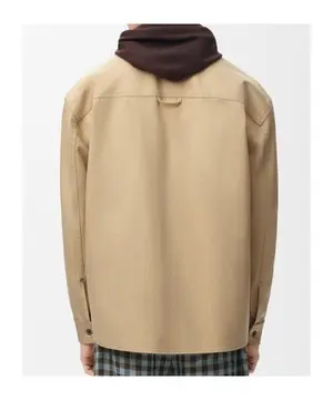 Loewe Contrast Patch Jacket - Light Brown