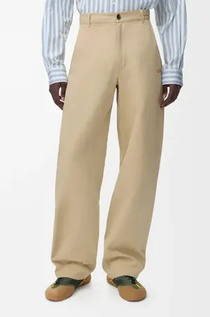 Loewe Cotton Twill Trousers