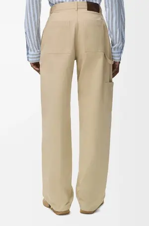 Loewe Cotton Twill Trousers