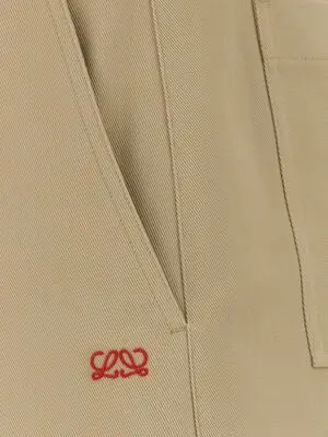 Loewe Cotton Twill Trousers