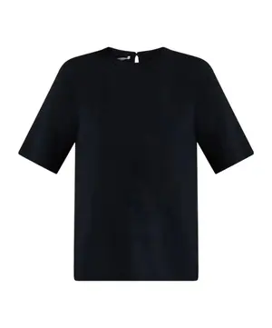 Stella McCartney Compact Knit T-shirt - Black