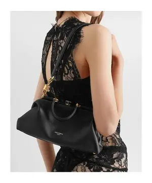 Dolce & Gabbana Logo Stamp Tote Bag - Black