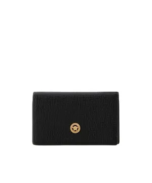 Versace Medusa Biggie Leather Card Holder