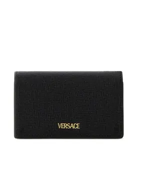 Versace Medusa Biggie Leather Card Holder