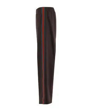Gucci Elastic Waist Sports Pants With Signature Webbing