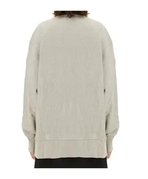 Stella McCartney Logo Printed Half-buttoned Sweatshirt