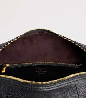 Harrods Medium Leather Wren Shoulder Bag