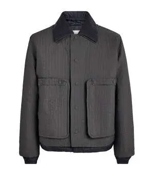 CRAIG GREEN Double Quilted Workwear Jacket - Black
