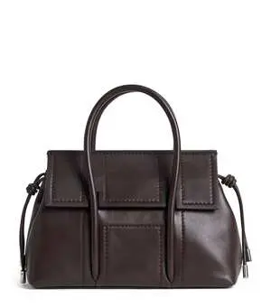 Harrods Small Leather Marcie Shoulder Bag
