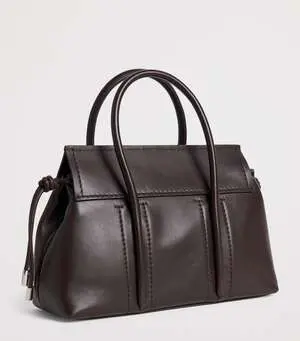 Harrods Small Leather Marcie Shoulder Bag