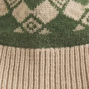 Dries Van Noten Wool Jacquard Hat - Gold