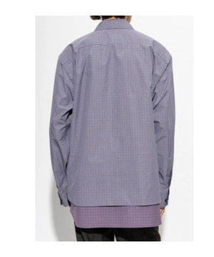 Dries Van Noten Long-sleeved Plaid Shirt