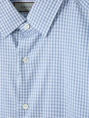 Canali Plaid Shirt