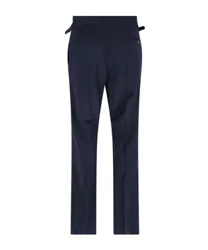 VIVIENNE WESTWOOD High Waisted Straight Leg Trousers