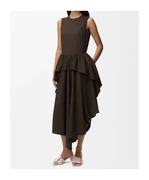 Loewe Asymmetric Ruffled Dress