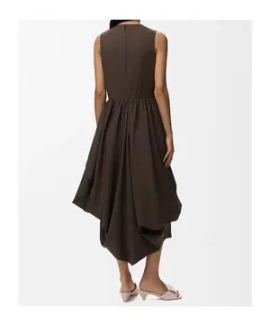 Loewe Asymmetric Ruffled Dress