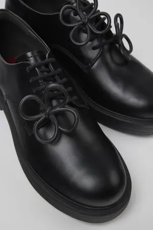 Camper Round Toe Lace-up Oxford Shoes