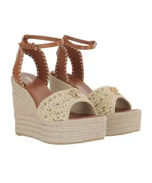 Versace La Medusa Wedge Sandals - No