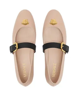 Versace La Medusa Ballet Flats