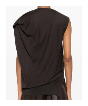Stella McCartney Asymmetrical Draped Knit Top