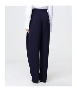 Emporio Armani Pleated Straight-leg Pants