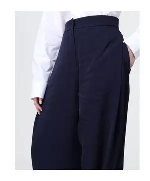Emporio Armani Pleated Straight-leg Pants