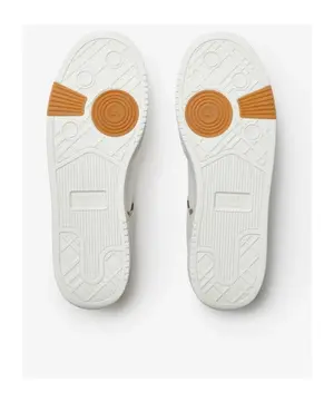 Burberry Leather And Nylon Harrow Sneakers - White/archive Beige